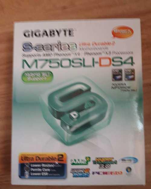 Материнская плата AM2+ Gigabyte M750SLI-DS4