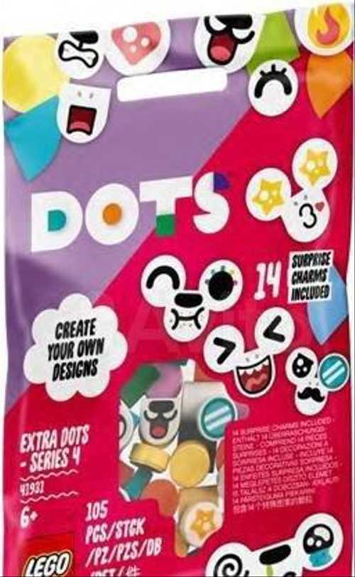 Конструктор lego dots Тайлы dots серия 4 41931-L