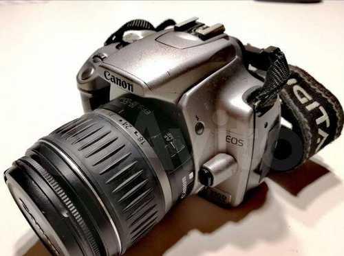 Зеркальный фотоаппарат Canon eos 350d Silver