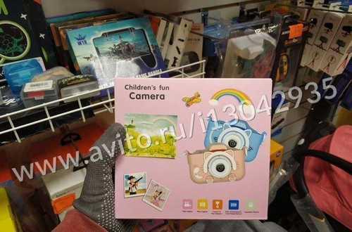Детская игрушка-фотоаппарат Kitty розовый