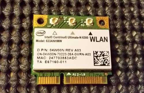 WiFi модуль Intel Centrino Ultimate-N 6300(633ANH)