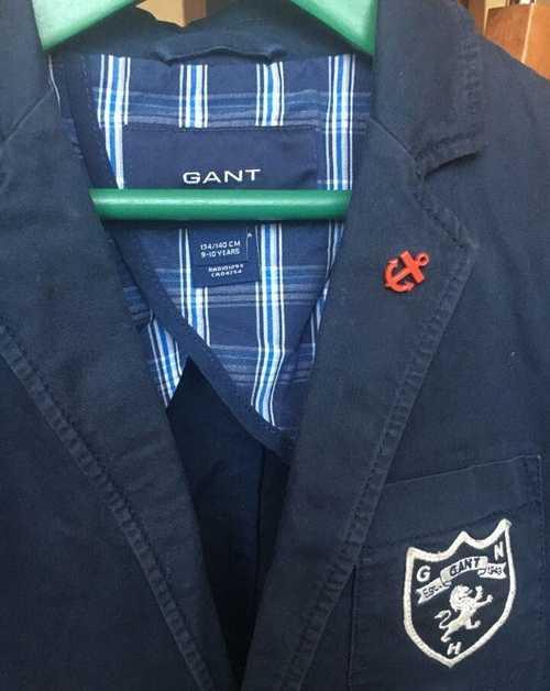 Пиджак Gant 134-140, школьный пиджак