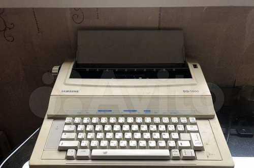 Пишущая машинка Samsung SQ-1000