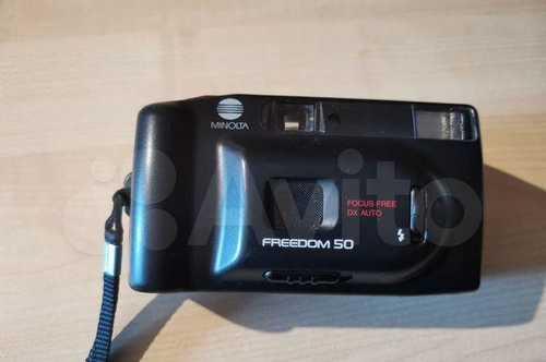 Плёночный фотоаппарат Minolta freedom 50