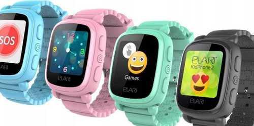 Детские Смарт часы elari с GPS KidPhone 2
