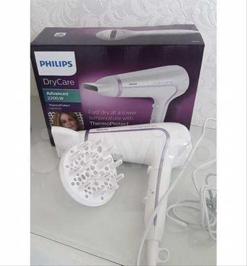 Фен Philips DryCare Advanced BHD170/00, белый