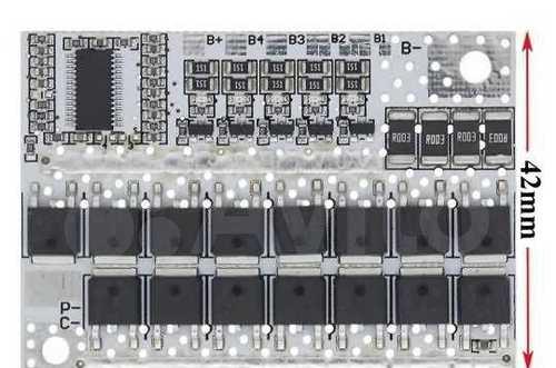 Защитная плата (баланс зарядки) для 5S 100A BMS