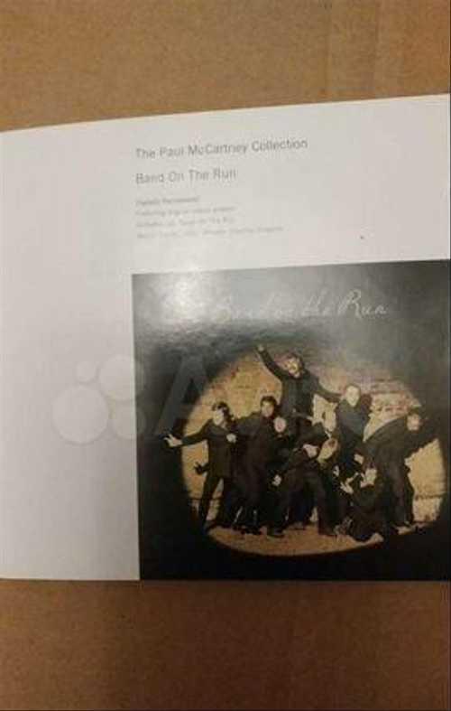 Музыкальный cd диск Paul McCartney Band On The Run