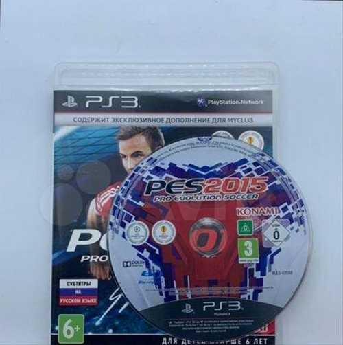 Pro Evolution Soccer 2015 (PES) для PS3