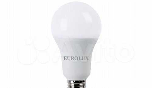Лампа светодиодная LL-E-A70-20W-230-2,7K-E27 (груша, 20Вт, тепл., Е27), Eurolux