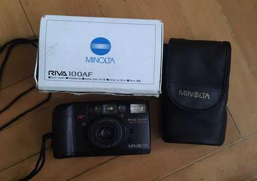 Плёночный фотоаппарат Minolta Riva 100af