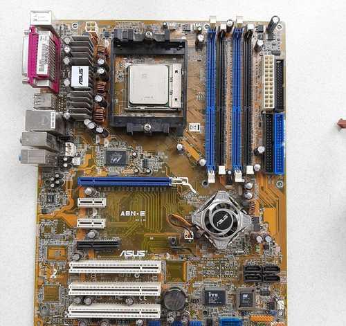Материнская плата asus + Процессор AMD Athlon 64