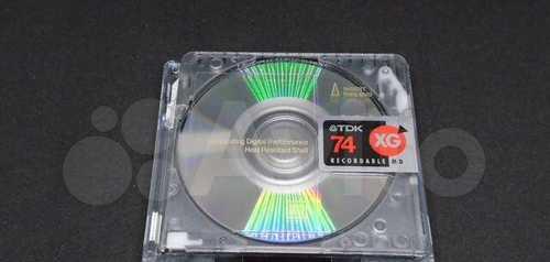 Минидиски (MiniDisc) TDK MD-RXG 74 и TDK MD-XG 74