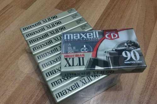 Аудиокассеты Maxell XL2 90, Mexico, 10 шт