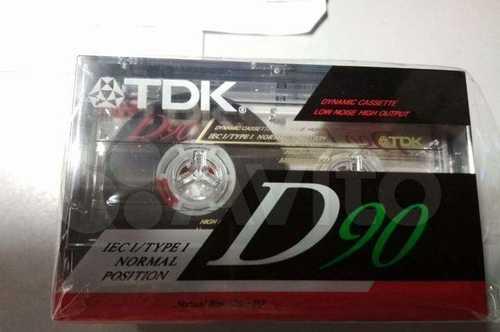 Аудиокассеты TDK90 новые