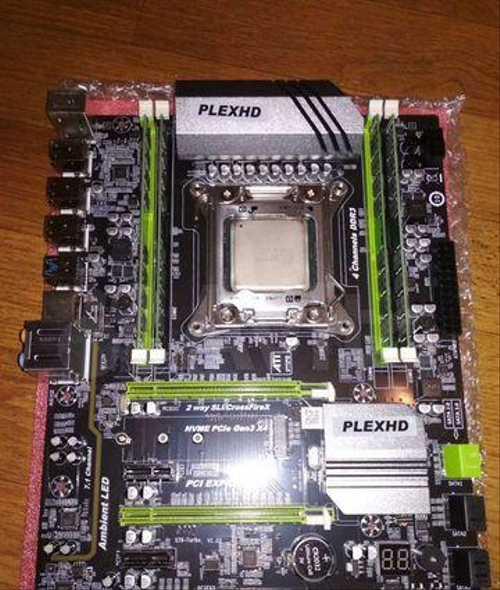 Материнская плата PlexHD X79-Turbo v1.03 с процесс