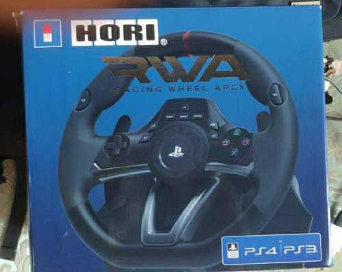 Гоночный руль Hori Racing Wheel apex для PS4 / PS3