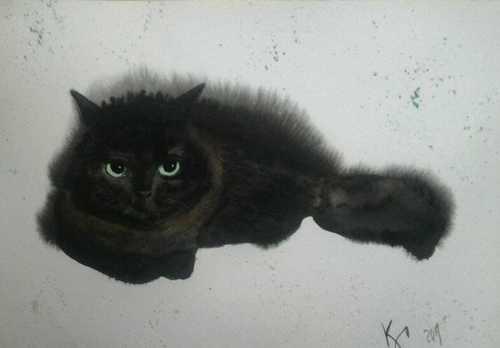 Черный кот (картина)