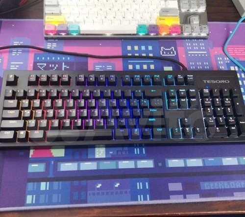 Игровая механическая клавиатура Tesoro Excalibur S