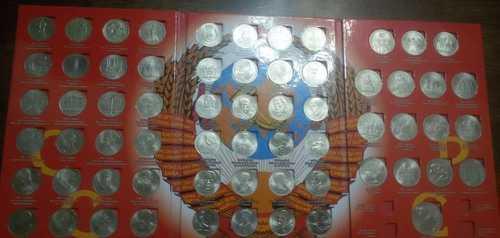 Все 64 советских юбилейных монет. Набор СССР