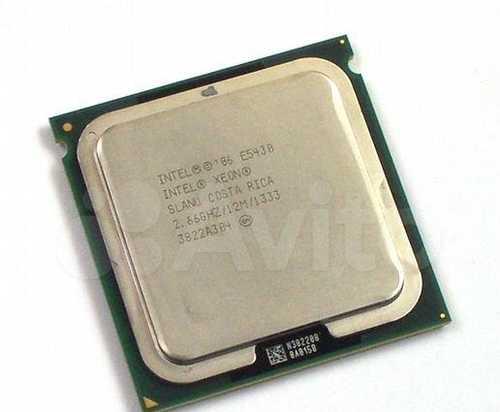 Intel xeon e5430 (лучше Q9450) 4 ядра LGA775