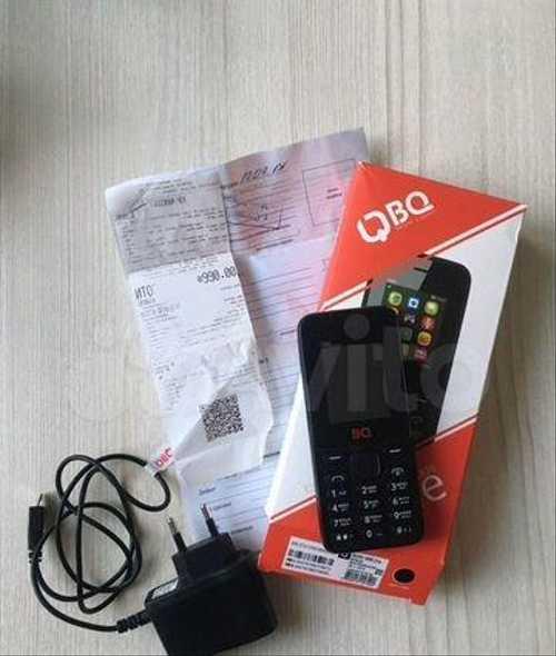 Телефон BQ модель BQM-1828 One Black