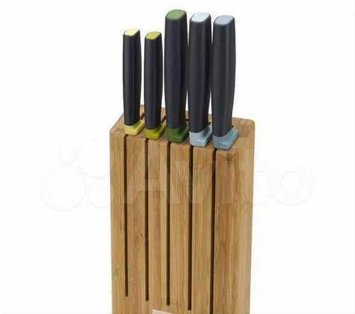 Набор Ножей Joseph Joseph Elevate Knives Bamboo В Подставке Из Бамбука