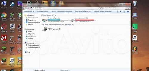 Компьютер с монитором.обмен