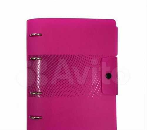 Ежедневник недатированный Attache Digital, розовый, А5, 272 страницы, на кольцах