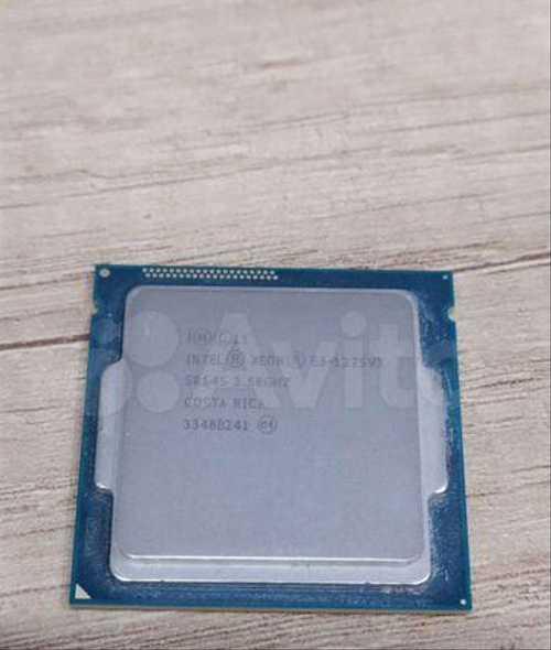 Процессор Intel Xeon E3-1275 v3