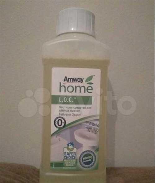 Amway L.O.C. bathroom cleaner и glass cleaner