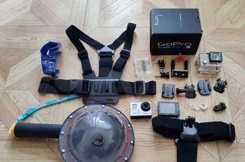 GoPro Hero 3+ Silver Edition + dome port telesin