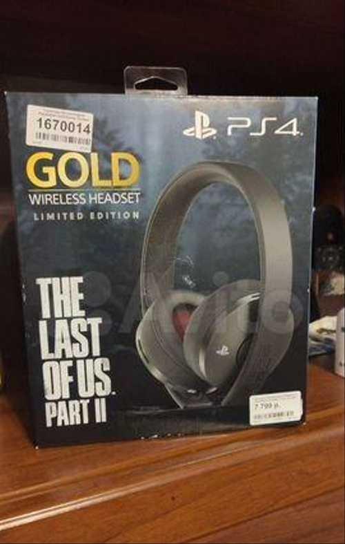 Беспроводные наушники PlayStation 4 Gold