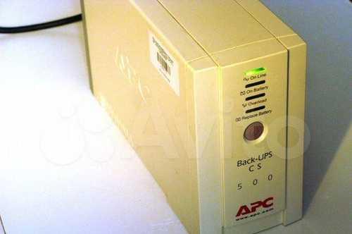 Ибп APC CS500 (BK500-RS)