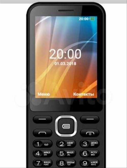 Телефон Vertex D525 black