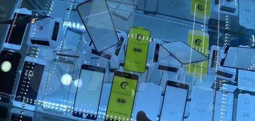 Защитное стекло 5D,11d для Xiaomi, iPhone, Samsung