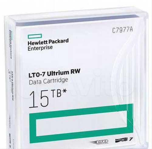 Картридж HPE LTO-7 Ultrium новый