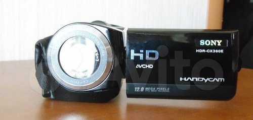 Видеокамера sony hdr - CX360E