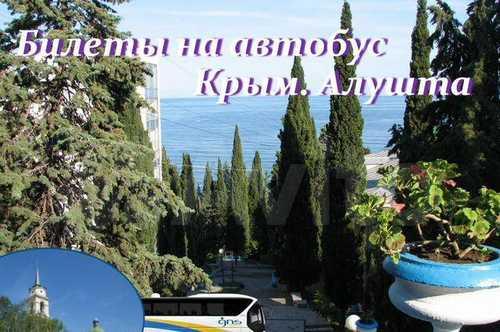 9сен 21 Билеты на автобус.Алушта хп101.1-алш