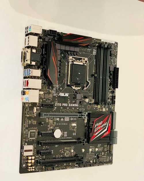 Материнская плата ATX asus Z170I PRO gaming GA1151