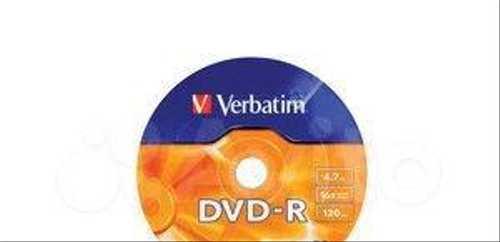 Диск DVD-R Verbatim, 4.7 Gb