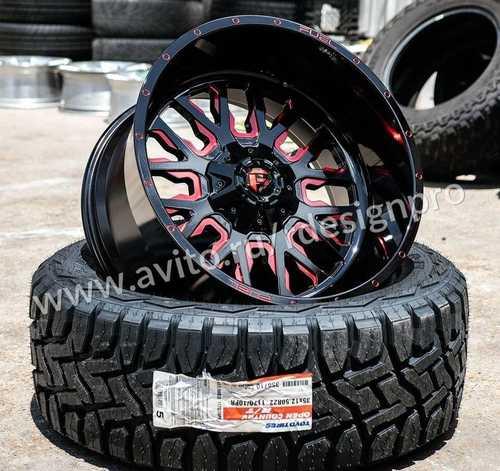 Диски Fuel D612 Stroke R22 5x139.7 Dodge Ram