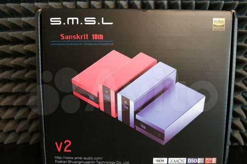 Цап S.M.S.L Sanskrit 10th MK II (DAC AK4493) новый