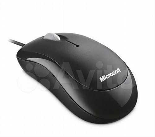 Мышь Microsoft Basic Mouse Black проводная P58-00059