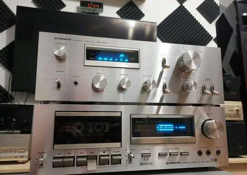 Pioneer CT-F600 кассетная дека "голубая серия"