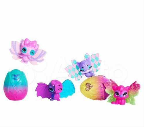 Набор фигурок Hatchimals 4 шт, в яйце, "Невероятные Хэтчи", сезон 9 (6059012)