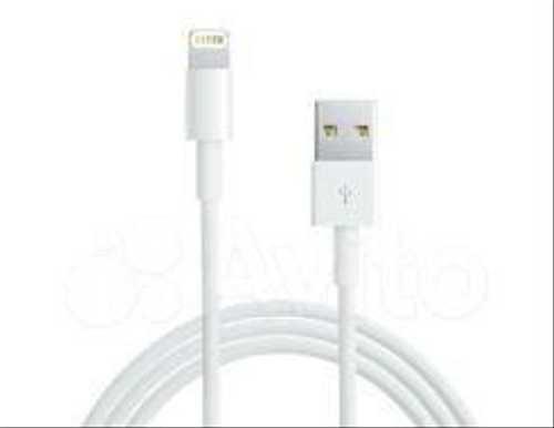 Кабель для iPod, iPhone, iPad Apple Lightning to USB Cable 2м (MD819Z/MA) для зарядки и синхронизации (White)
