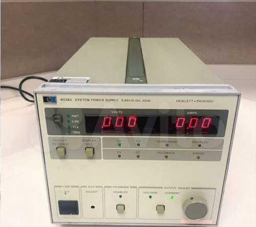 Лабараторный источник питания Agilent 6038A