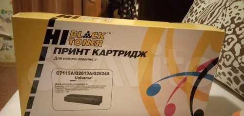 Картридж HI black toner принт картридж