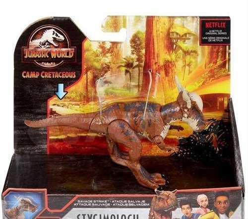 Mattel Jurassic World Базовая фигрука динозавра GCR54/GNK14 Stygimoloch